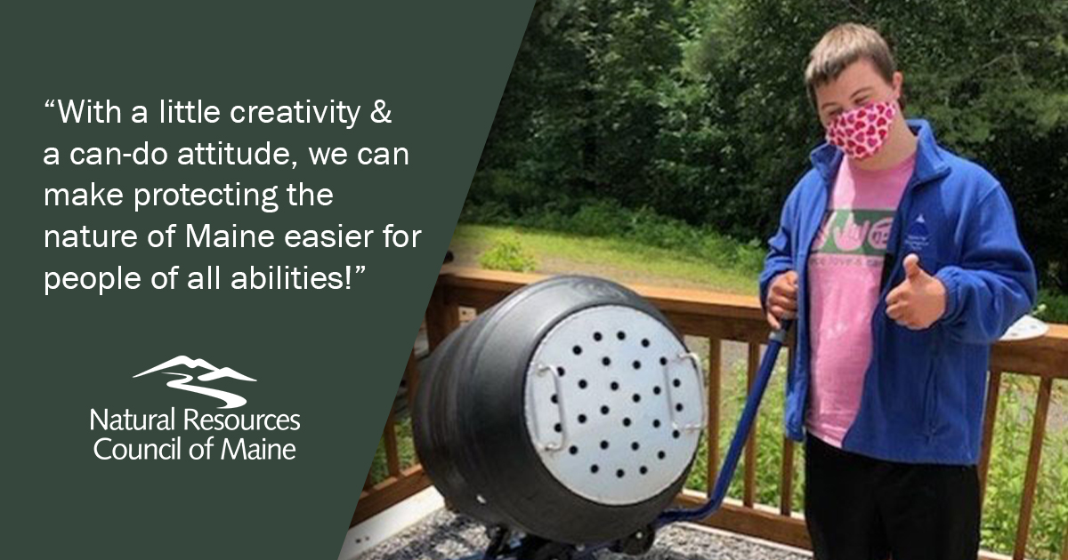 Tech School Students Create Accessible Composter in Brunswick