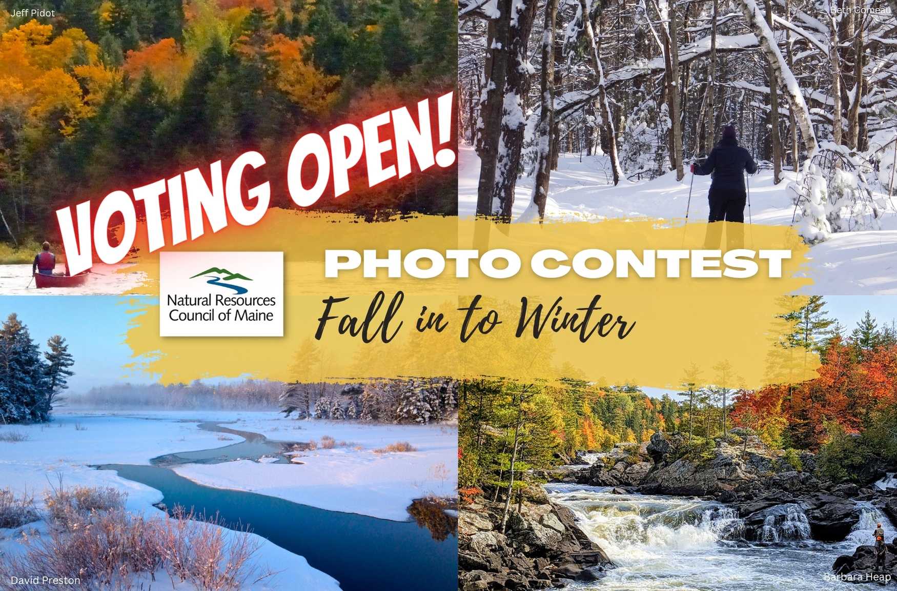 Fall in to Winter Photo Contest is Back